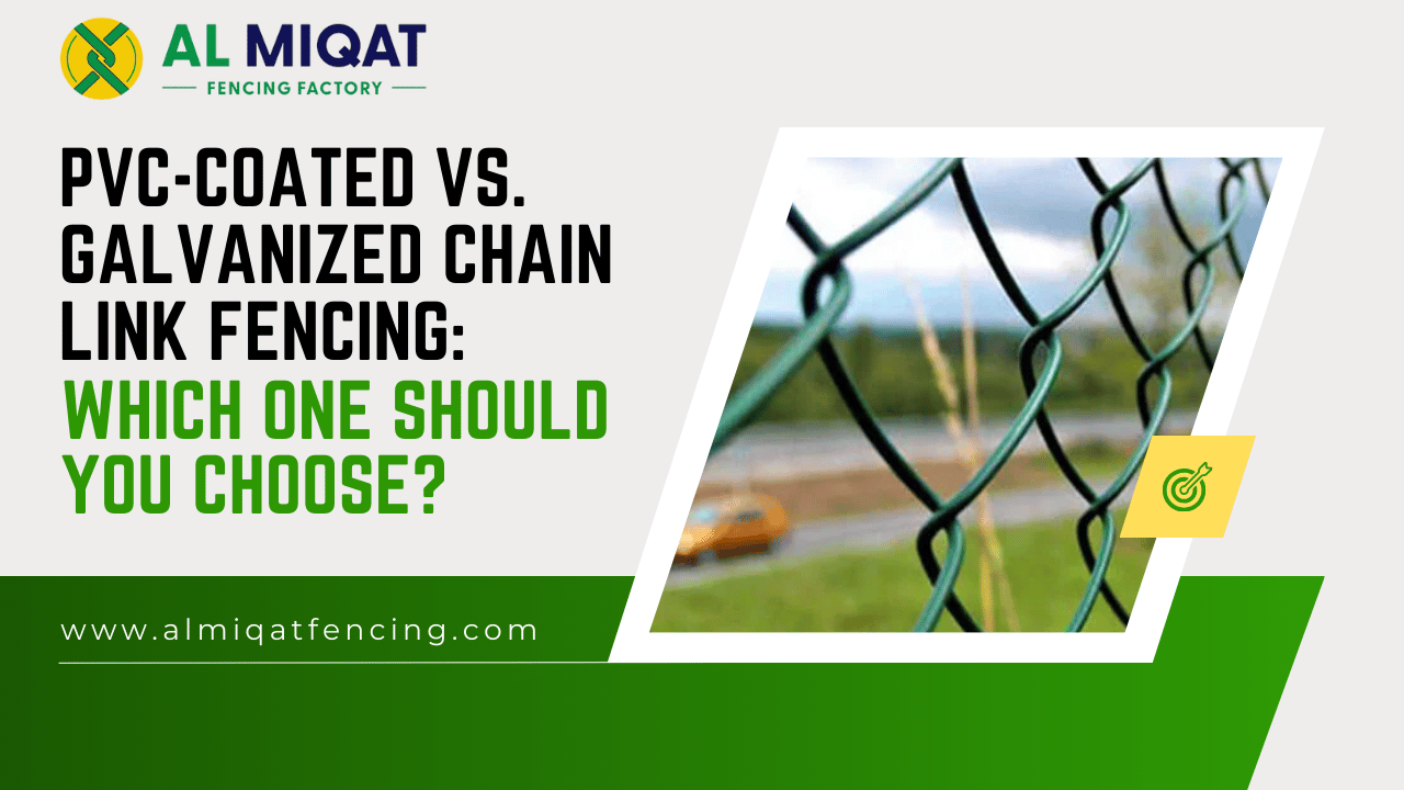 PVC-Coated vs. Galvanized Chain Link Fencing: Which Is Best?